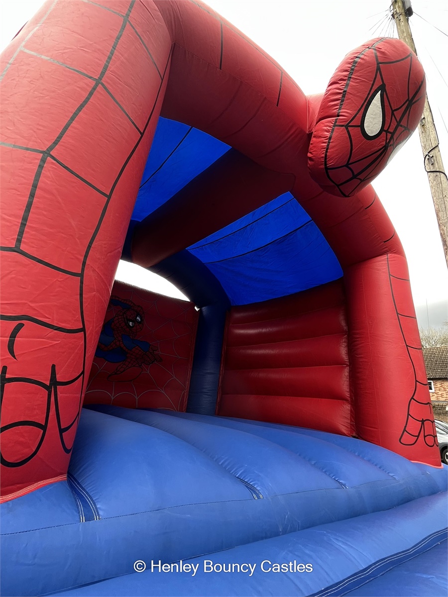 Spiderman Castle - Bouncy Castle Hire, Slide, Kids Party, Games and ...